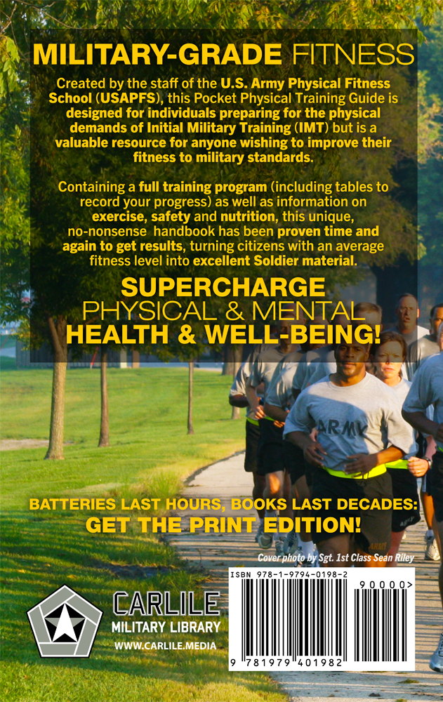 The Official US Army Pocket Physical Training Guide | Carlile Media